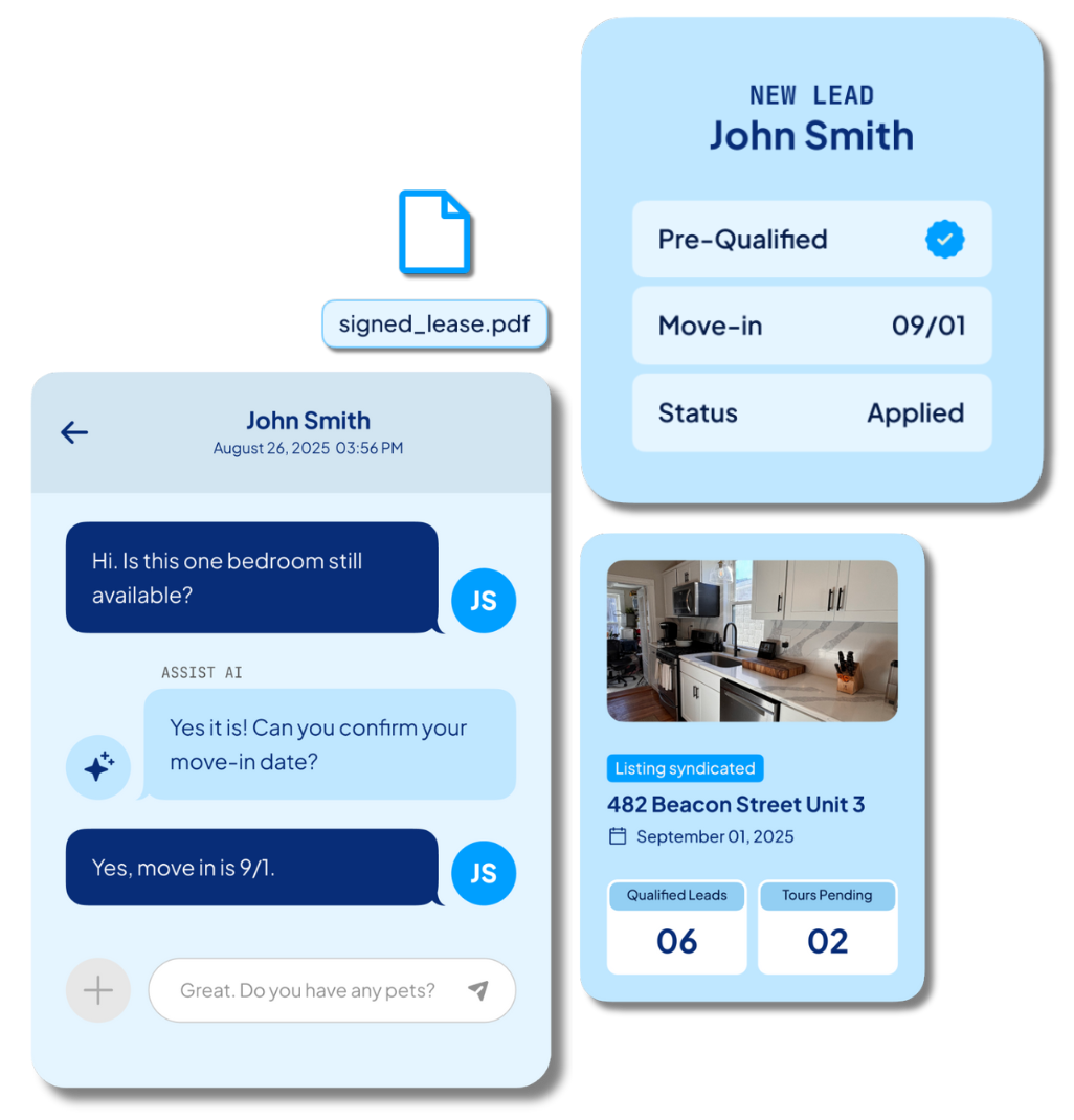 Automated AI Leasing System - ASSIST